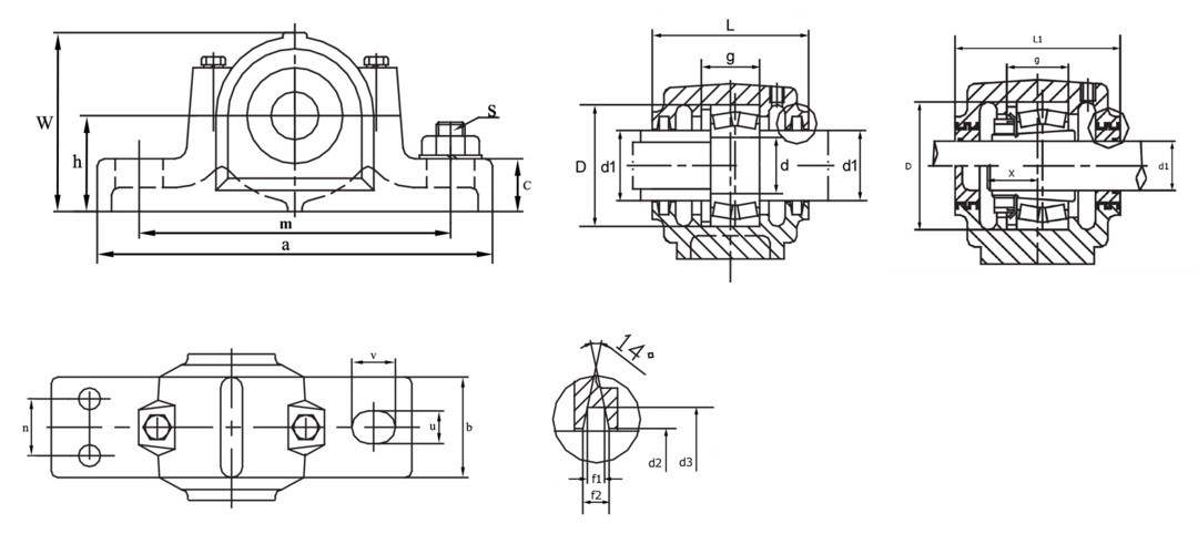 SN632 Bearing, Plummer Block Housings 140x340x200 For, 52% OFF