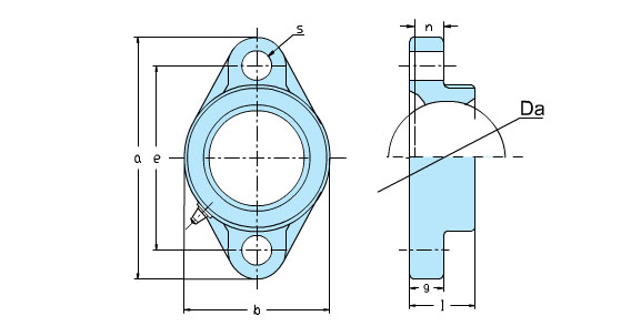 SFL204 bearing, Stainless steel pillow block bearings -x-x-, 0.3 KG ...