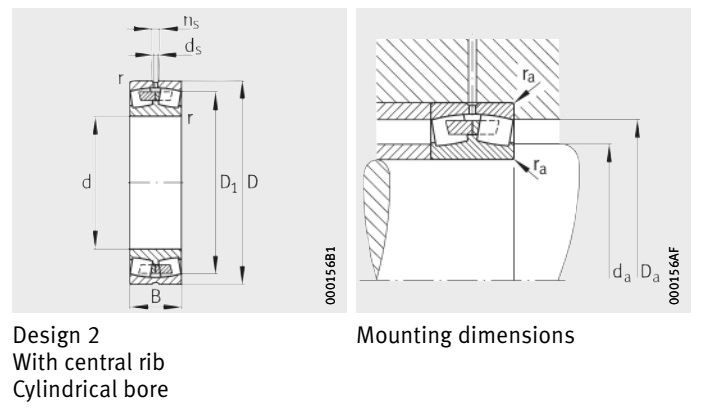 23156-B-MB-C4 bearing, Spherical Roller Bearings 280x460x146 ...