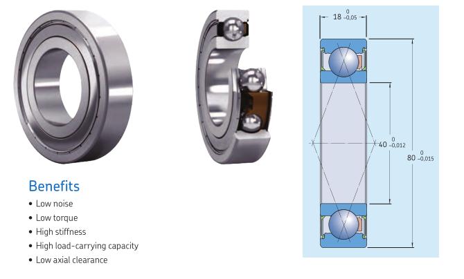 40x80x18 bearings - Tradebearings.com