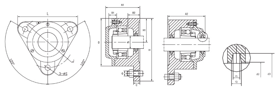 FC520 FC500 Series Plummer Block,Split Bearing, 40% OFF