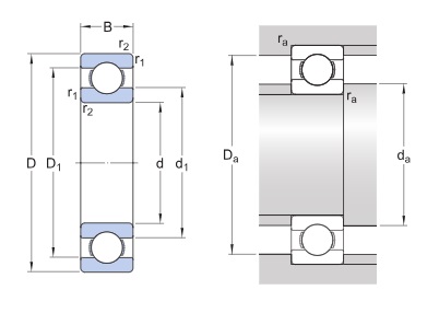 6328 bearing, Single row deep groove ball bearings 140x300x62, 328, 18 ...