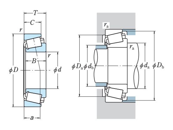 17887/17831 bearing, Single row inch tapered roller bearings 45.23x79 ...